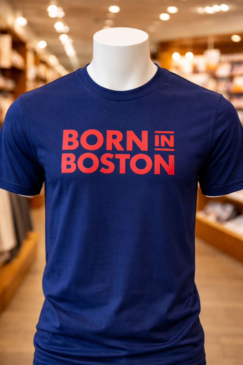 Born In Boston T Shirt – Born In Detroit