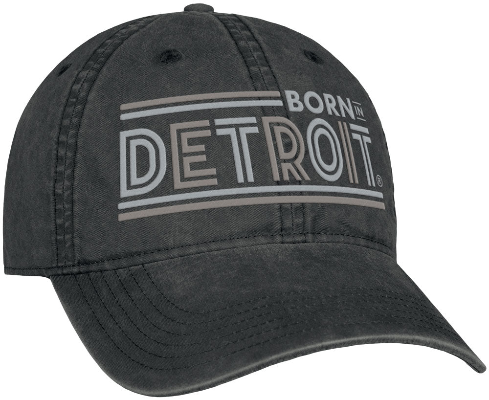 Washed Cap – Born In Detroit